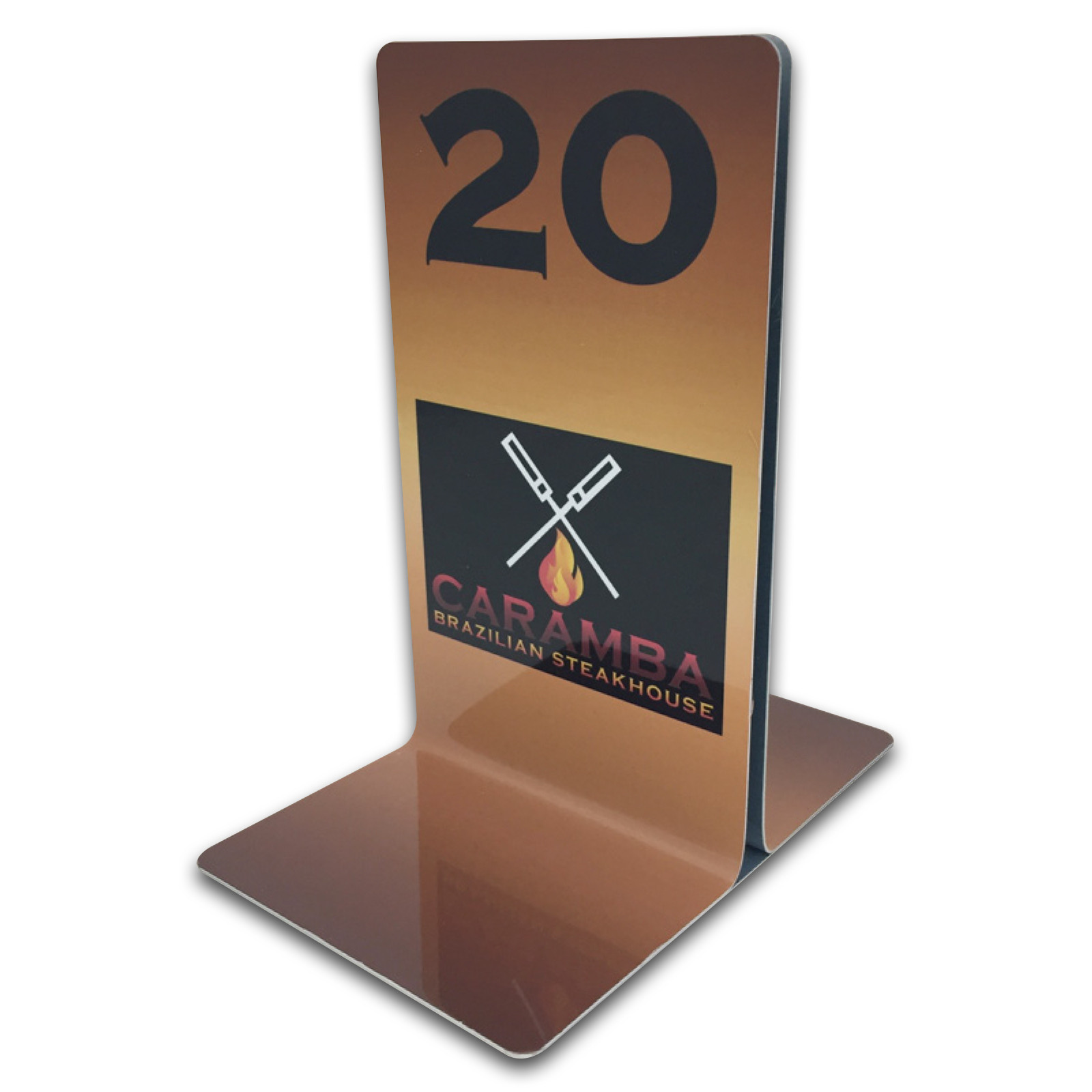 Personalised Numbered Metal Menu Holders | Menu Holders UK