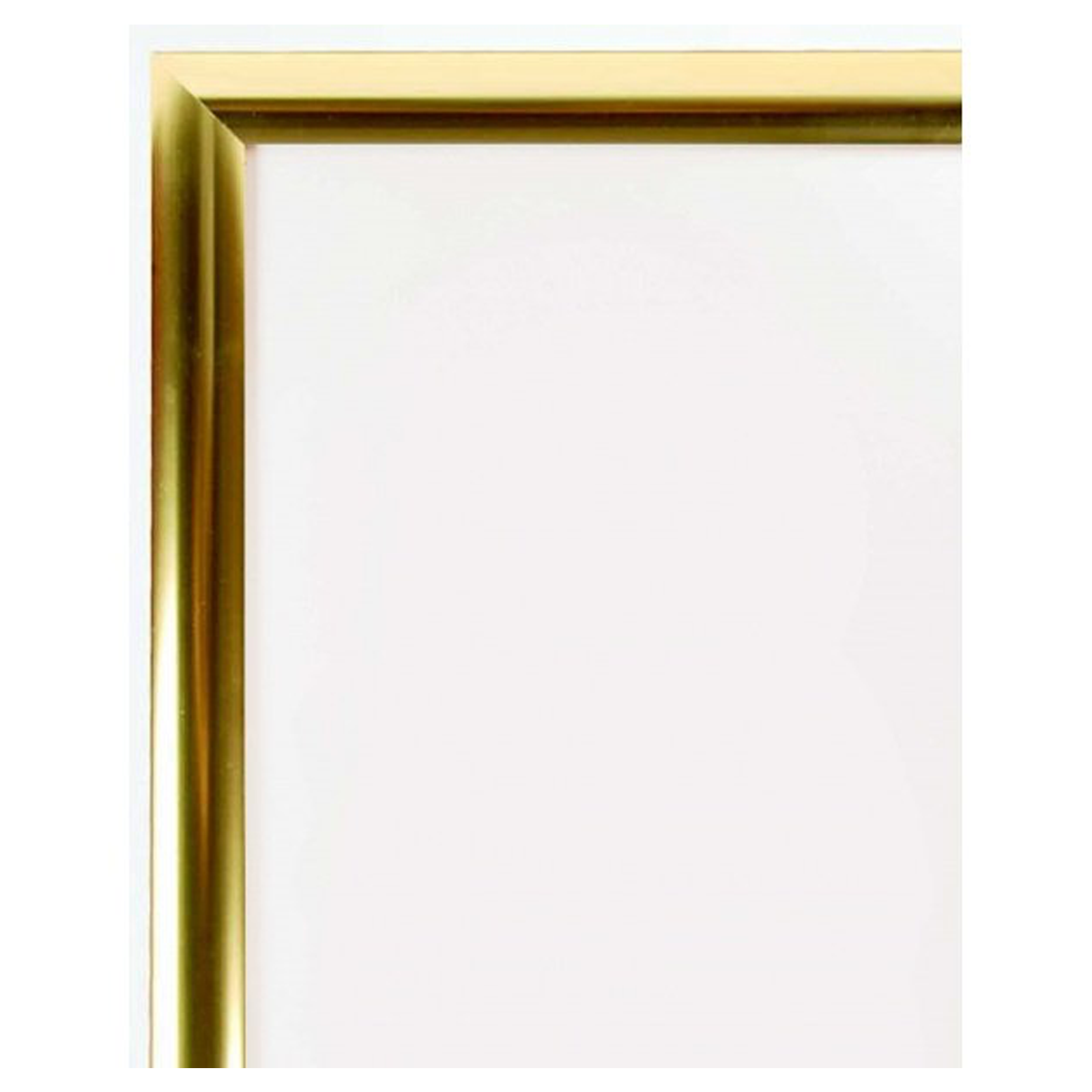 Polished Gold 25mm Poster Display Snap Frames