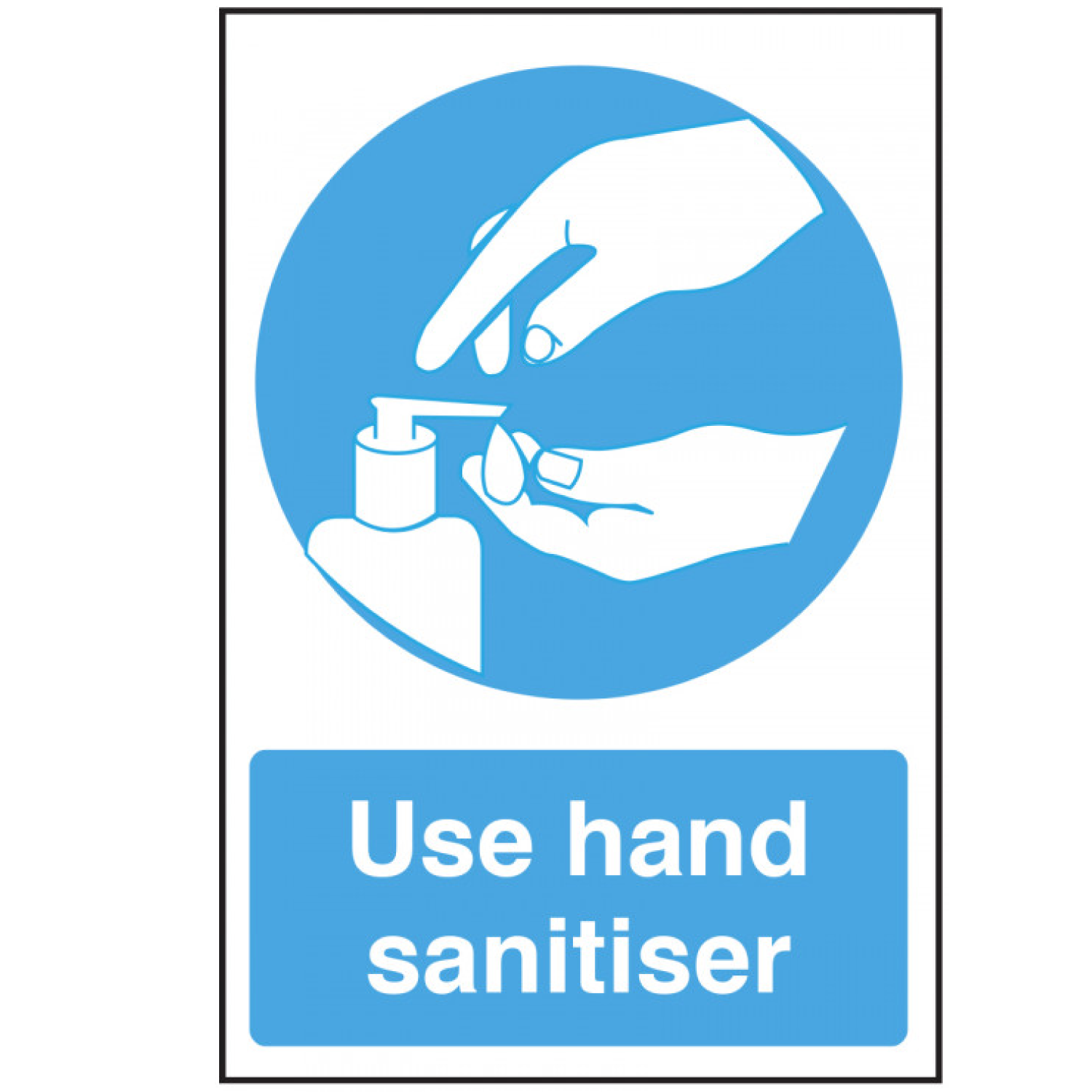 Use Hand Sanitiser Sign | Coronavirus | Catersigns