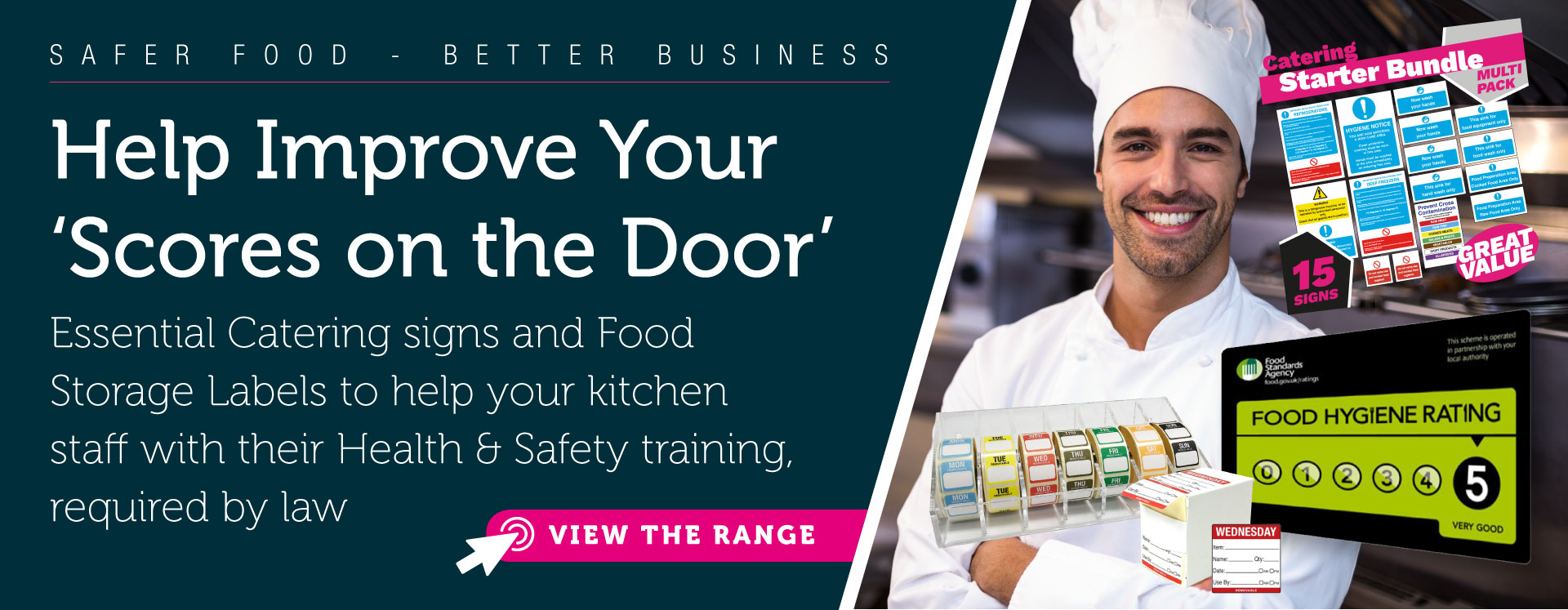 Catersigns | Hospitality and Catering Signs | POS